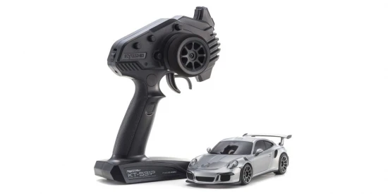 Kyosho K.32358S - Kyosho Mini-Z MR04 RWD Porsche 911 GT3 RS Silver (N ...