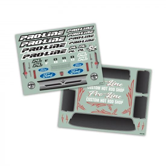 ProLine PRO361018 - ProLine Pre-Cut Ford F-100 Bash Armor Black Body: X ...