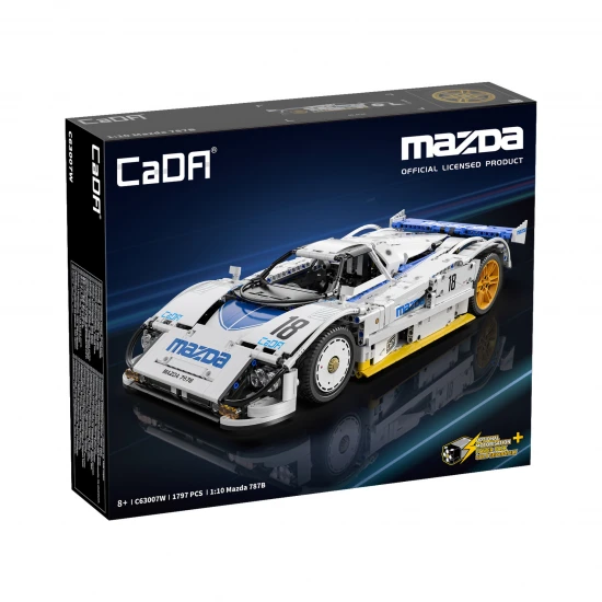 CaDA 1:10 Mazda 787B Race Car – 1797 pcs (HC-C63007W)
