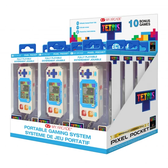 My Arcade DGUNL7119 - My Arcade Tetris Pixel Pocket Portable Gaming ...