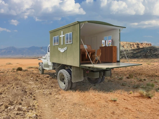 ICM 1:35 WWII British Army Mobile Chapel (35586)