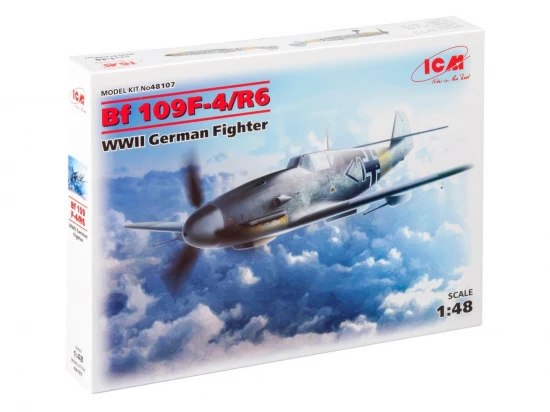 ICM ICM48107 - Messerschmitt Bf 109F-4/R6 - WWII German Fighter | Aircraft | Wheelspin Models