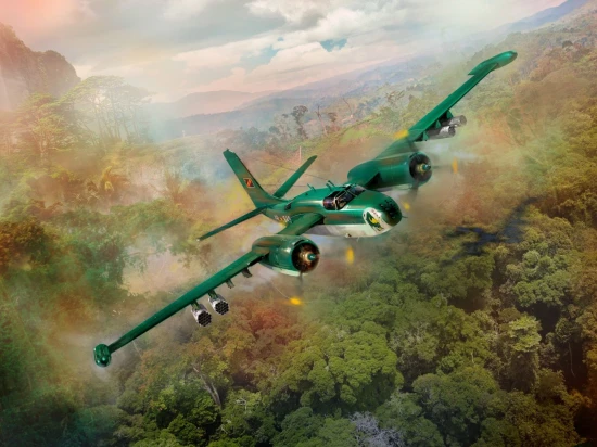 ICM ICM48278 - B-26K Counter Invader (early) - US Attack Aircraft | Aircraft | Wheelspin Models