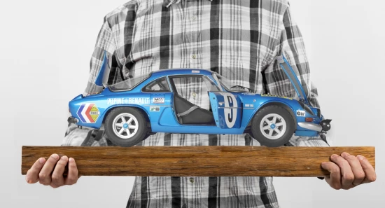 IXO IXCALPFK - Alpine A110 1600 S Rally 1:8 Scale Full Metal Kit ...