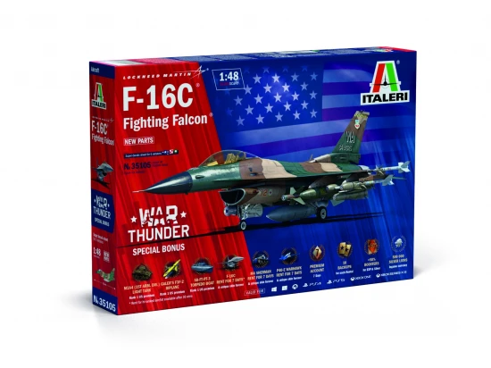 Italeri W35105 - Italeri F-16C Fighting Falcon | Aircraft | Wheelspin ...