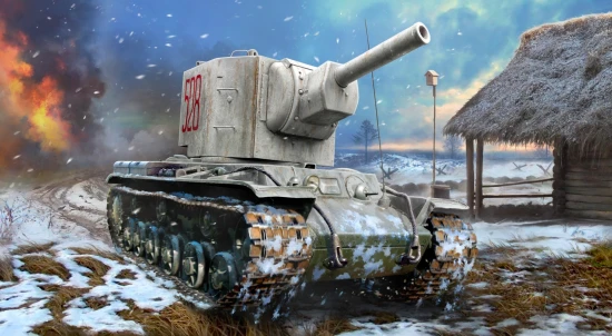 Zvesda KV-2 1:72 Model Kit – HC-Z5084